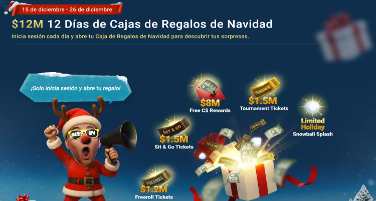 Hoy comienza: 12 días de regalos en GGPoker – Pokerchile.cl